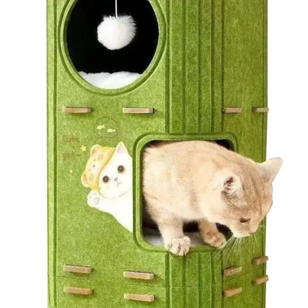 Cat House multi-layer cat tree rack - China Pet Products Wholesaler